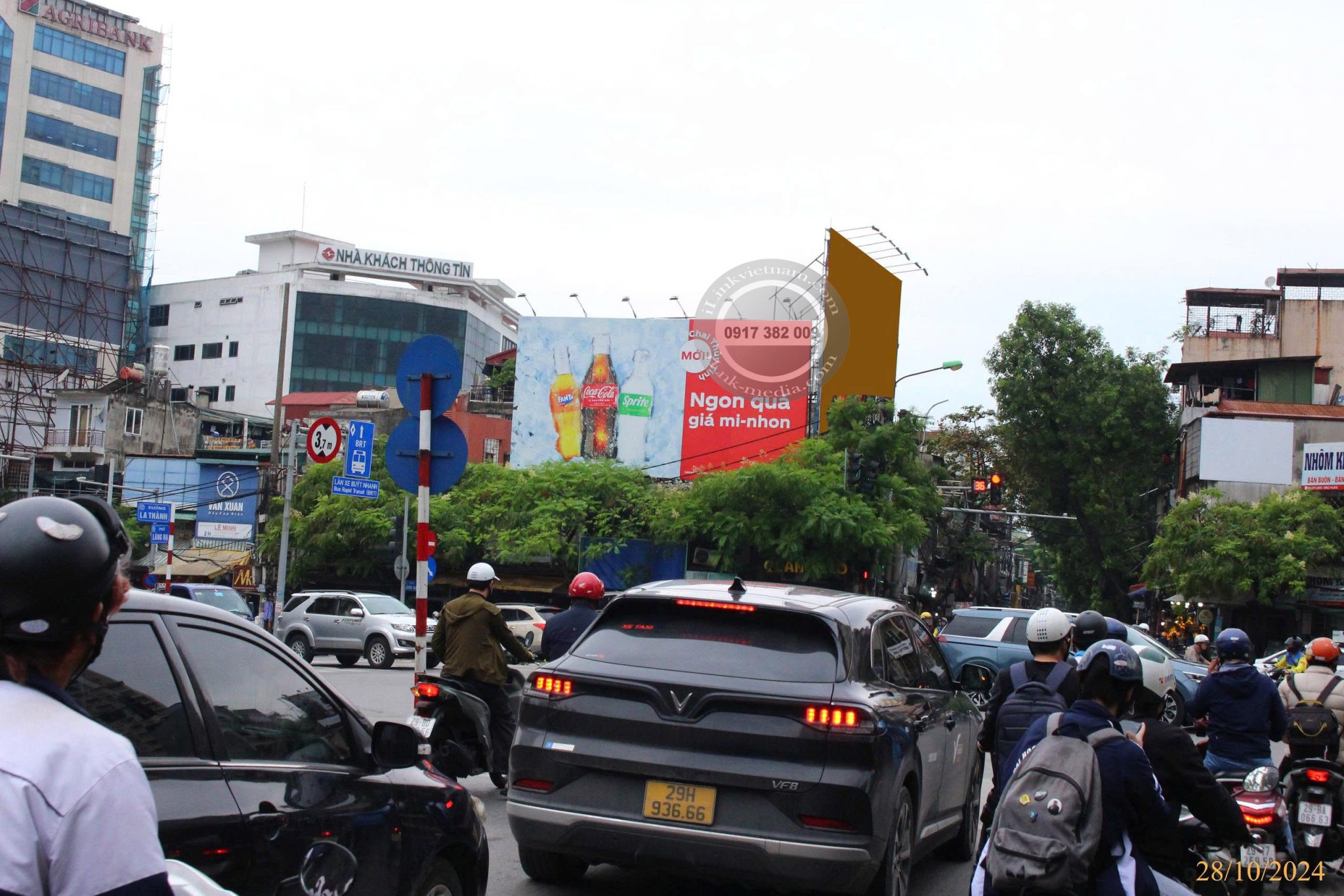 Dự án pano quảng cáo ốp tường tại TP. Hà Nội của Coca-Cola - Quảng cáo ...